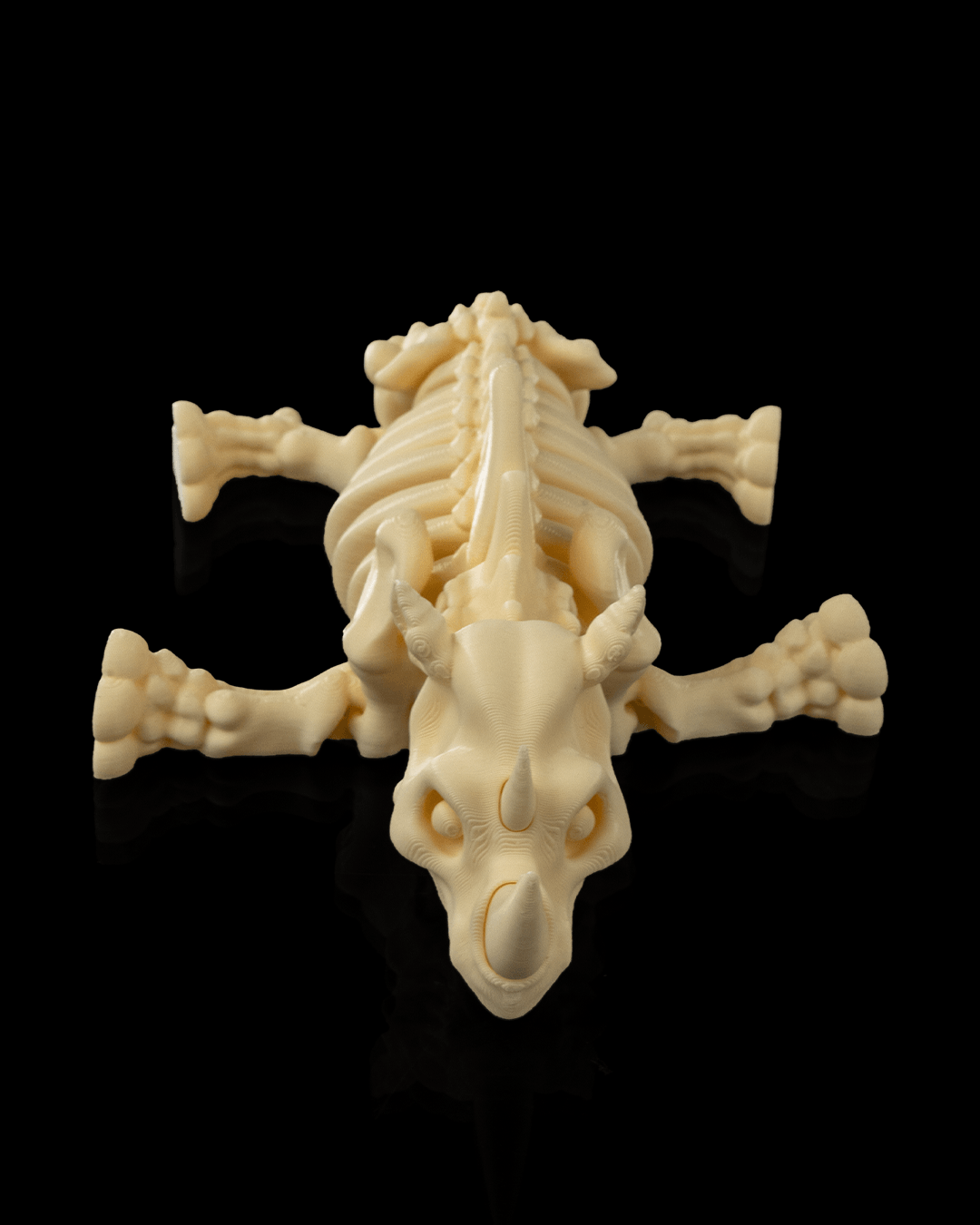 Skeleton Rhino – MJ Prints